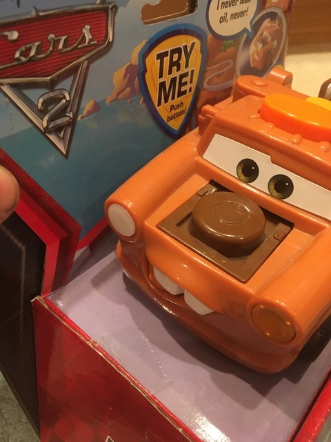 Disney Pixar Cars 2 Fisher Talking Mater Light Flashlight for sale ...