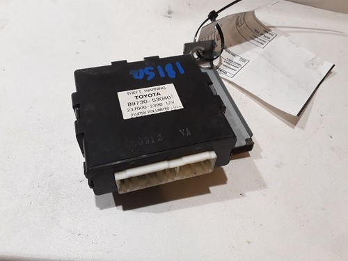 01 LEXUS IS300 THEFT-LOCKING WARNING CONTROL MODULE PART # 89730-53040 ...