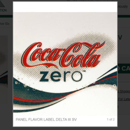 PANEL FLAVOR LABEL DELTA III SV # 06-2404 | eBay