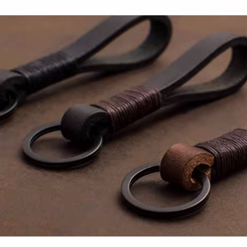 Genuine Leather Car Key Fob Case Case For Ford Focus S-Max Ranger ...