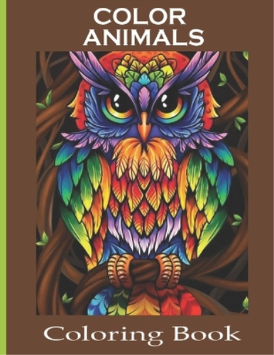 Asha Books Color Animals Coloring Book (Paperback) | eBay