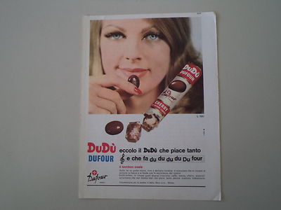 advertising Pubblicità 1965 CARAMELLE DUDU' DUFOUR | eBay