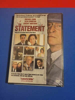 THE STATEMENT - DVD - MICHAEL CAINE, TILDA SWINTON, - NEW SEALED ...