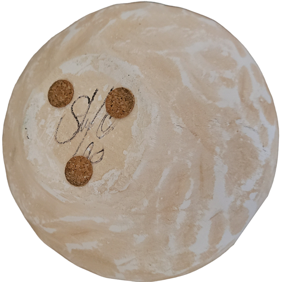 Signed Steven Kaye 1998 Hand Thrown Painted Clay Pot Southwest Pottery ...