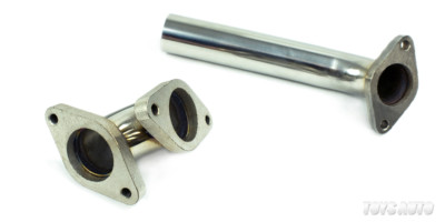 Rev9 2pc Stainless Dump Tube + Elbow Pipe 35mm 38mm Wastegate Actuator ...
