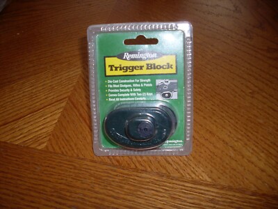 Remington Trigger Block Steel TRIGGER LOCK with keys | eBay