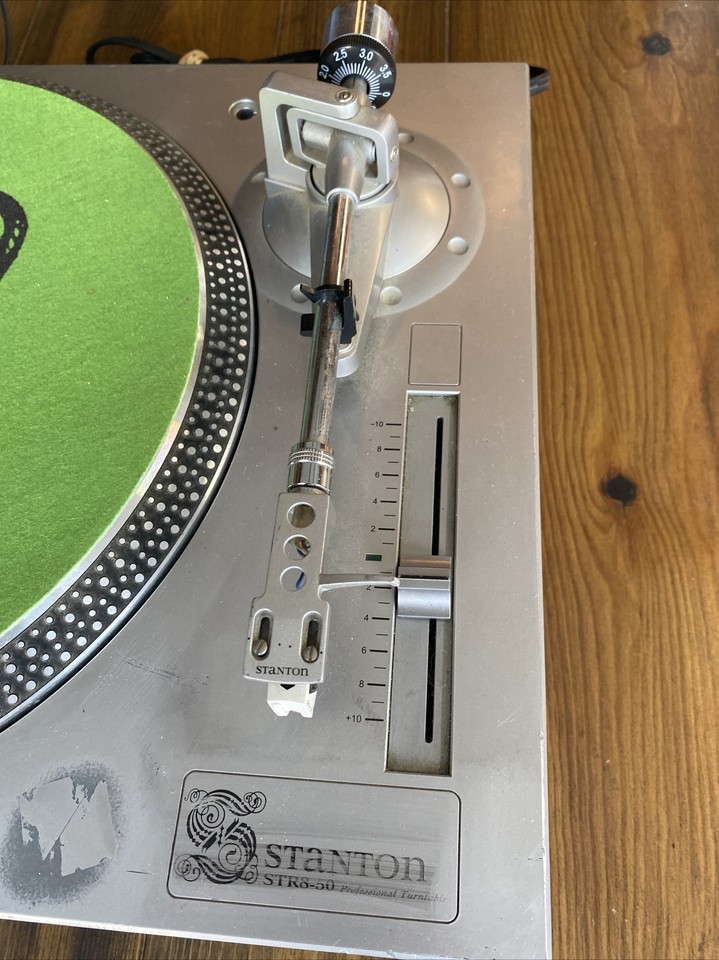 STANTON STR8-50 TURNTABLE Tested Motor Turn But No Belt. For Parts | eBay