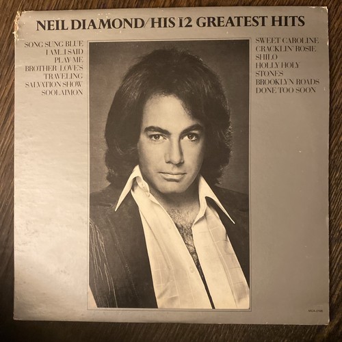 Neil Diamond 12 Greatest Hits Vinyl LP Orig Record VG | eBay