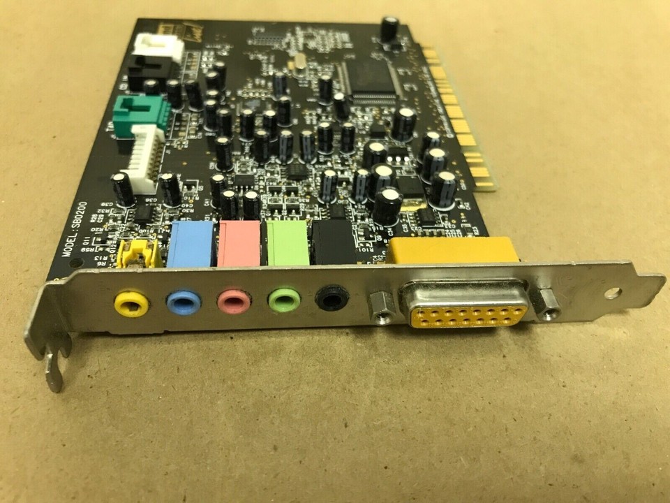 Creative Labs Sound Blaster Live PCI Sound Card Dolby SB0200 Dell OEM ...
