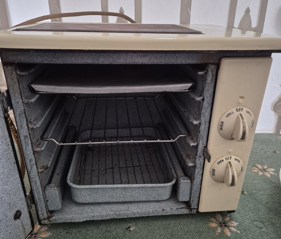 Vintage Baby Belling Electric cooker, Working | eBay UK