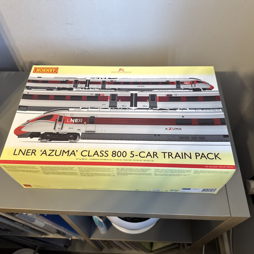 New R3762 Hornby LNER AZUMA Class 800 5 Car Train Pack 5055286655364 ...