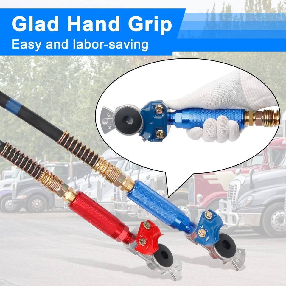 Glad Hand Handles for Semi Truck, Air Glad Hand Grip for Semi Trucks ...