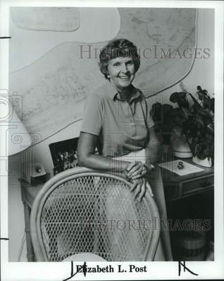 Press Photo Elizabeth L. Post - syp03701 | eBay
