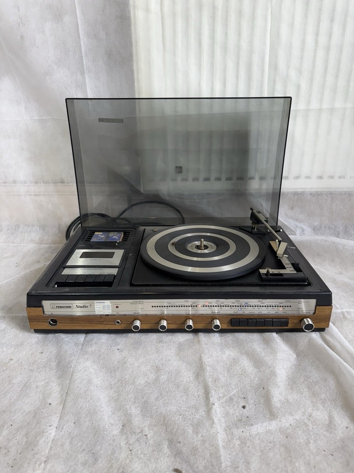 🎵 Ferguson Studio 2 Stereo – 70s Record Player, Cassette, Radio ...