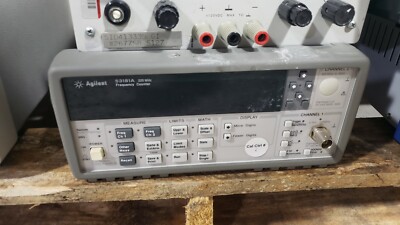 Keysight Agilent 53181A RF Frequency Counter 225MHz EE LAB Instrument ...