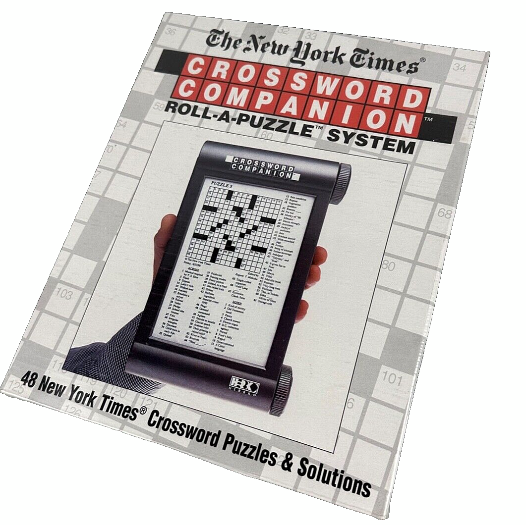 The New York Times Crossword Companion Roll-A-Puzzle System Volume 1 | eBay