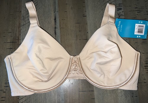 NWT Vanity Fair Bra Size 36D Beauty Back Full Figure Underwire 76080 ...