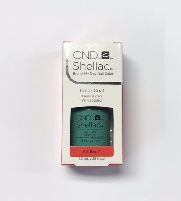 CND Shellac UV Gel Polish Art Basil .25oz | eBay