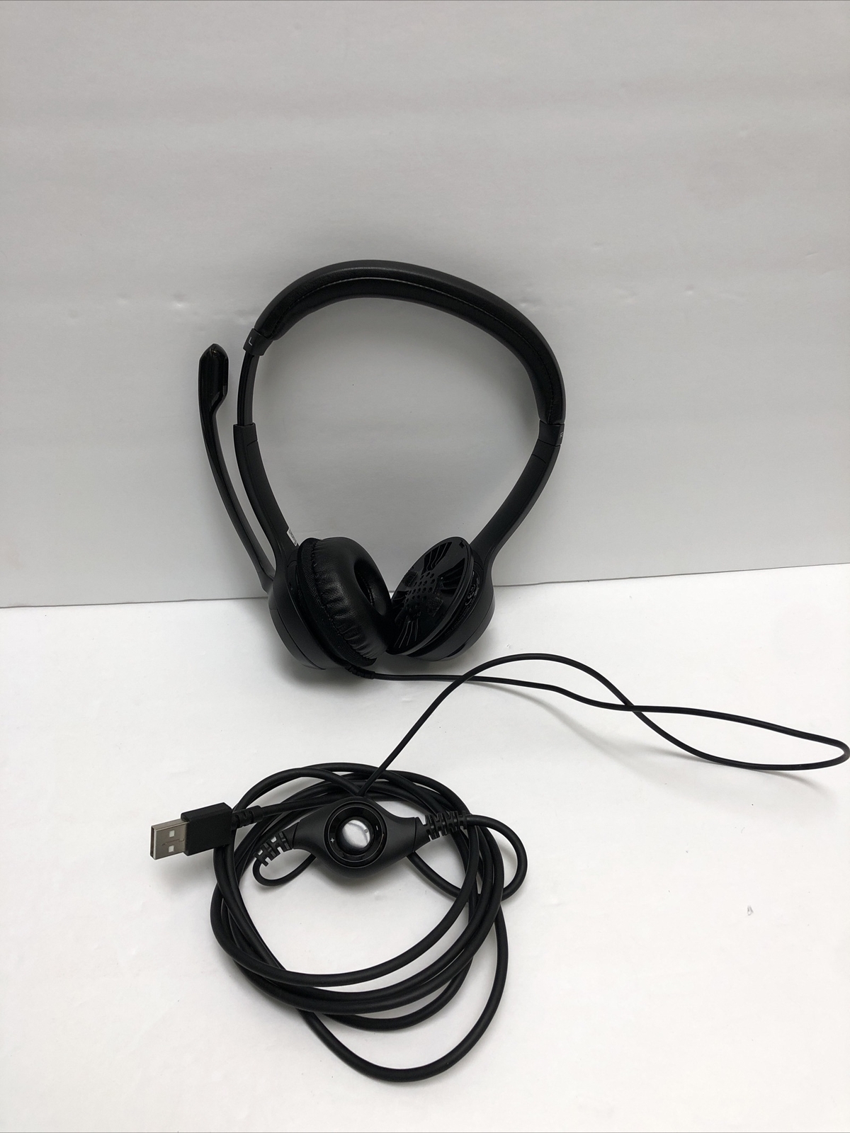 Logitech H390 USB Headset w/Noise-Canceling Microphone 981000014 | eBay