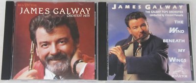 James Galway CD Greatest Hits & Wind Beneath My Wings Pops Orchestra ...