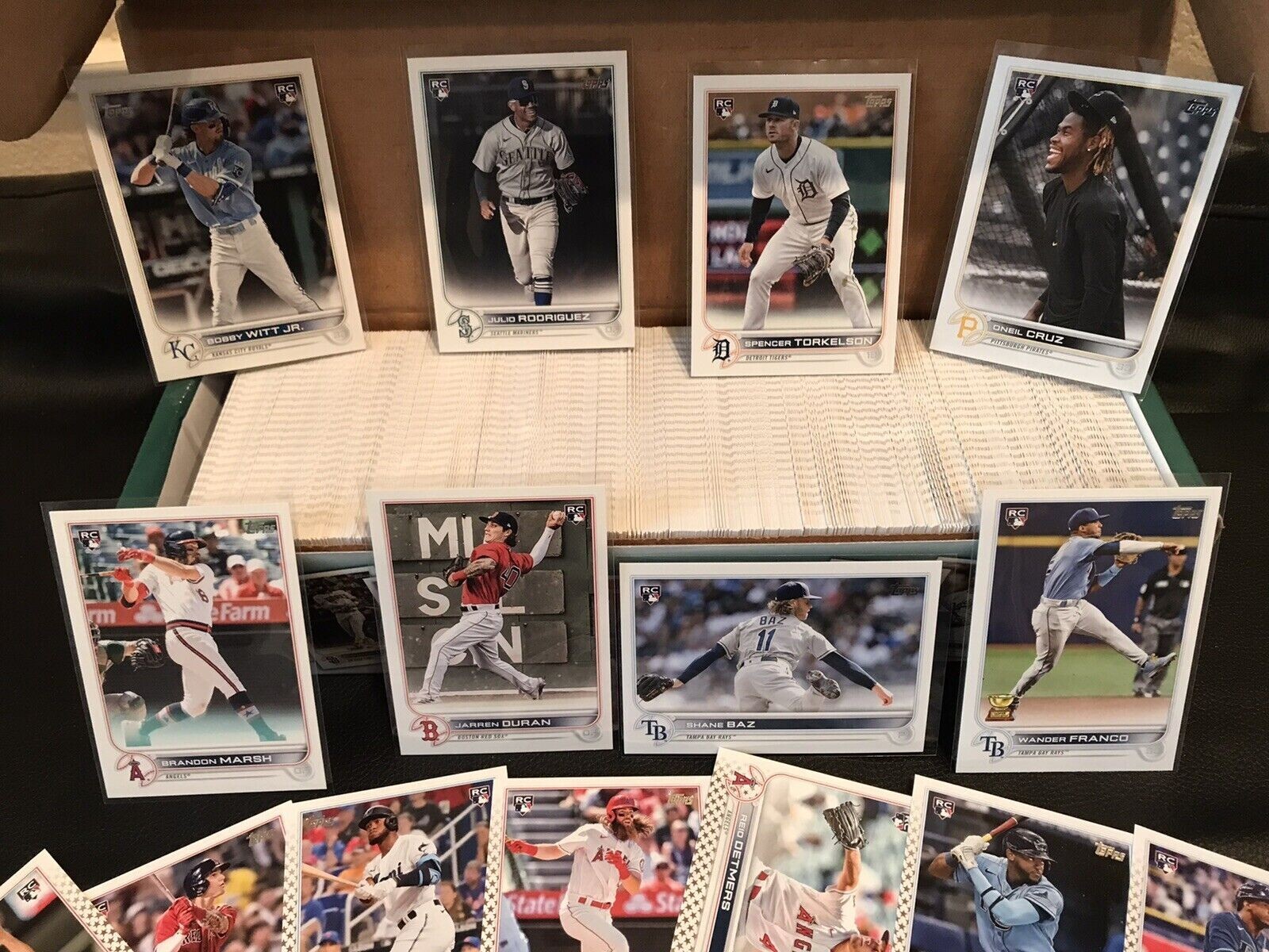 2022 Topps Baseball Complete Factory Set Walmart Parallel Gold Star ...