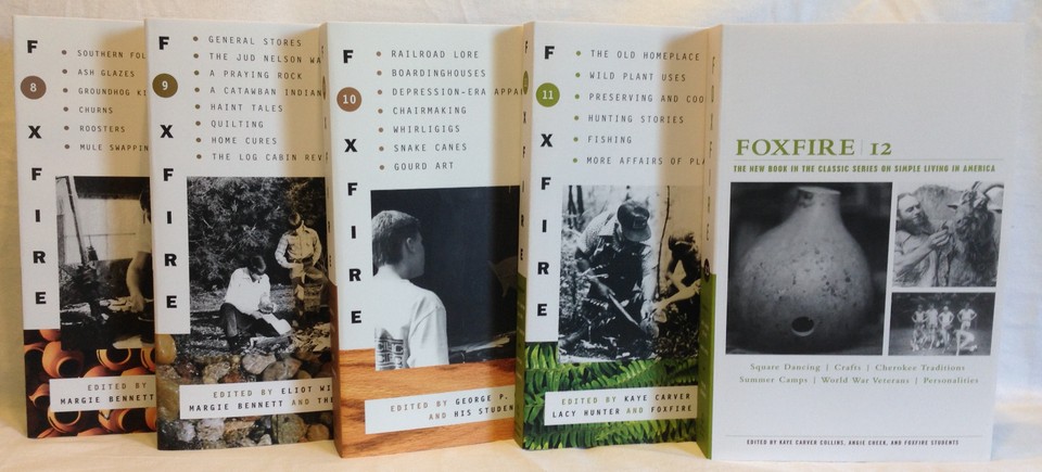 Complete Foxfire Book Set Series Books 1-12 Brand New Large Paperback ...