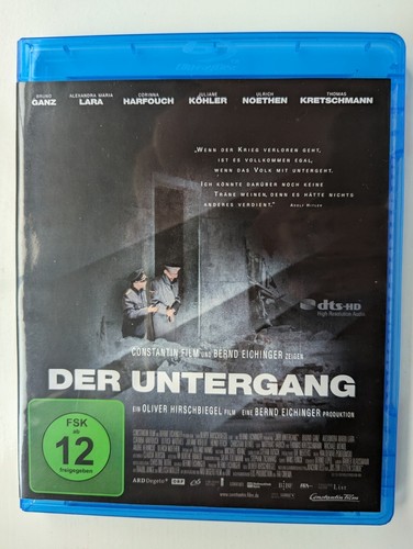 Downfall (Blu-ray, 2009) Oliver Hirschbiegel, Bruno Ganz, German Import ...