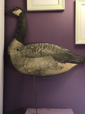 Vintage Carry Lite Cardboard Goose Decoy With Moveable Neck | eBay