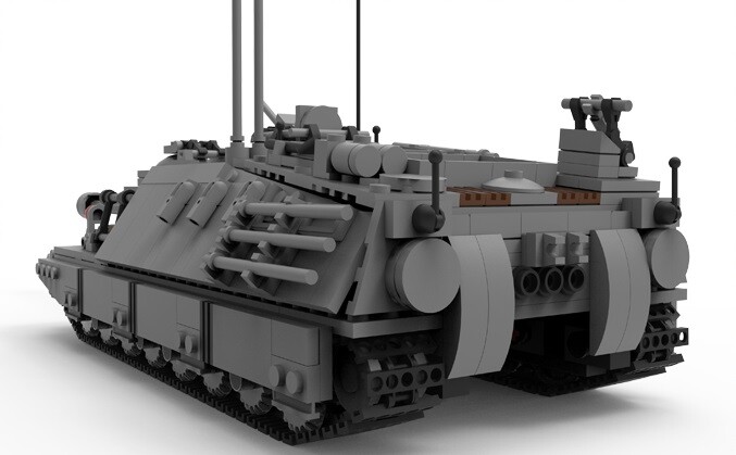 US T28 Super Heavy Tank World War 2 WW2 WWII USA Army MOC T95 105 mm ...