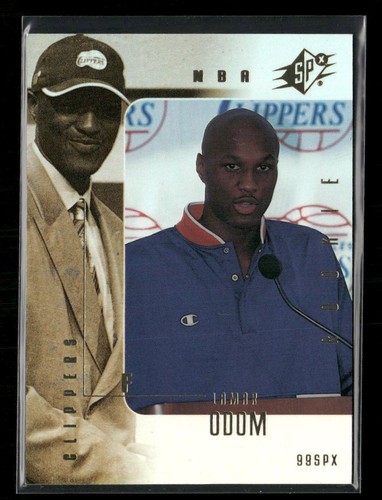 1999-00 SPx #94 Lamar Odom #/3500 Rookie RC | eBay