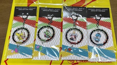 WCS Yokohama 2023 Acrylic Keychain Pikachu Meowha Hogetaquass Keychain ...