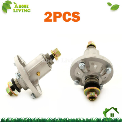 2X Spindle Assembly For 42'' John Deere LA125 LA120 LA135 LA145 X110 ...