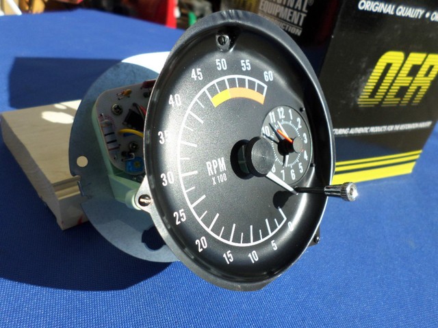 1976-78 Firebird Formula Trans Am Tachometer Tach & Clock OER 5659065 ...