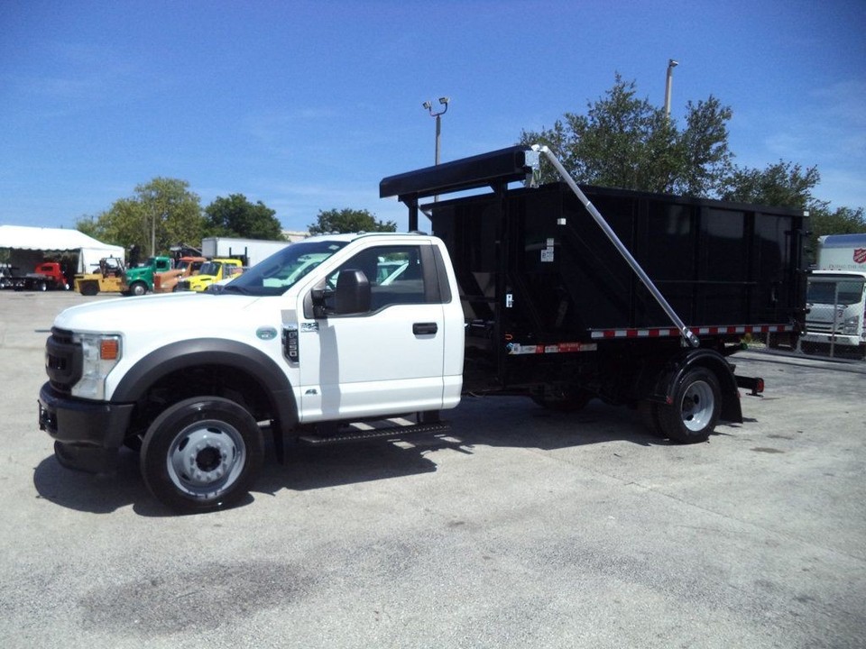 2020 Ford F550 4x4 With 11ft Switch-N-Go Roll Off Truck Landscape Trash ...