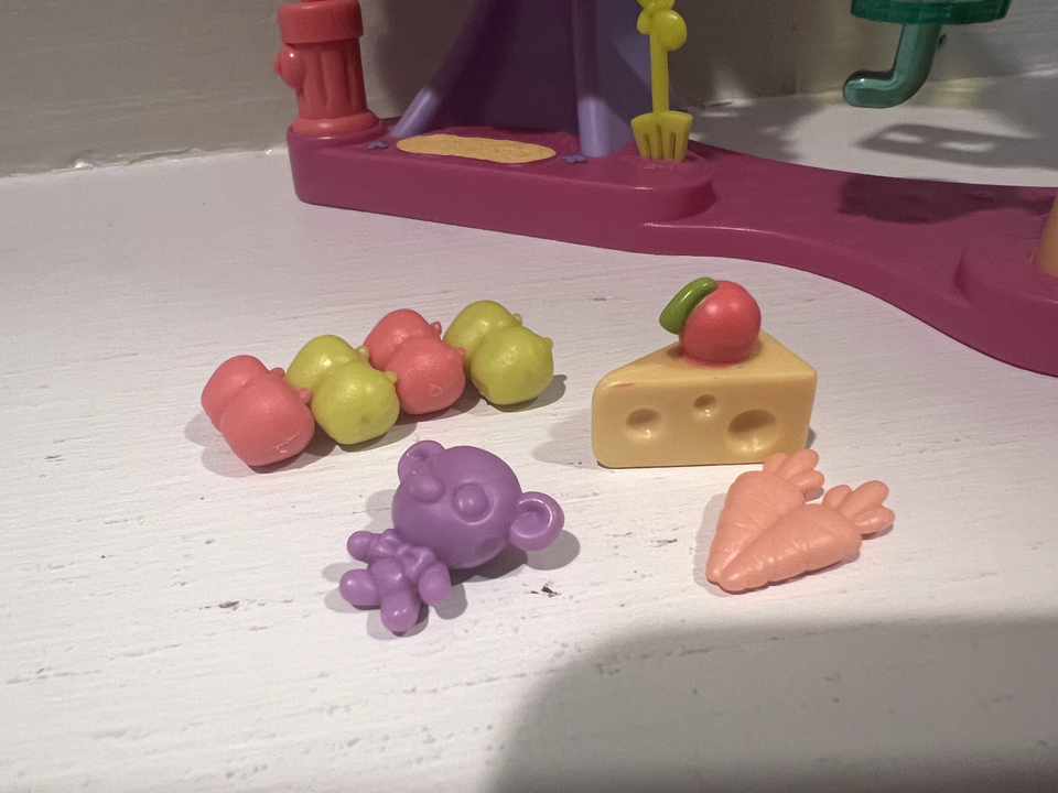 Hasbro Littlest Pet Shop LPS Hamster Playground #1888 Mouse #1889 ...