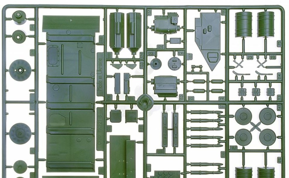 Skif 233 Russian Soviet Tank T-55, 1:35 scale plastic model kit | eBay