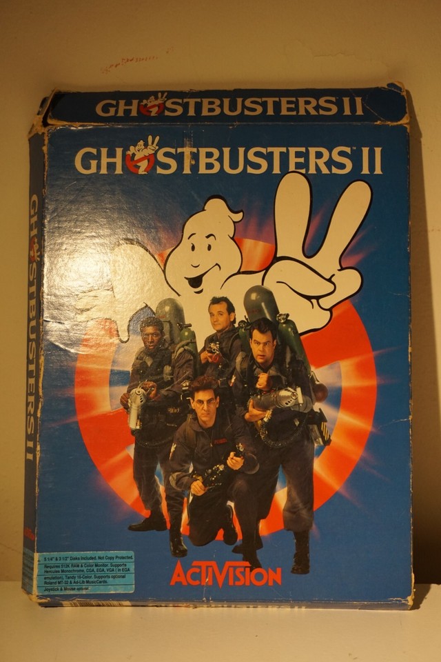Ghostbusters 2 II Activision Video Game Vintage PC GAME 1989 | eBay