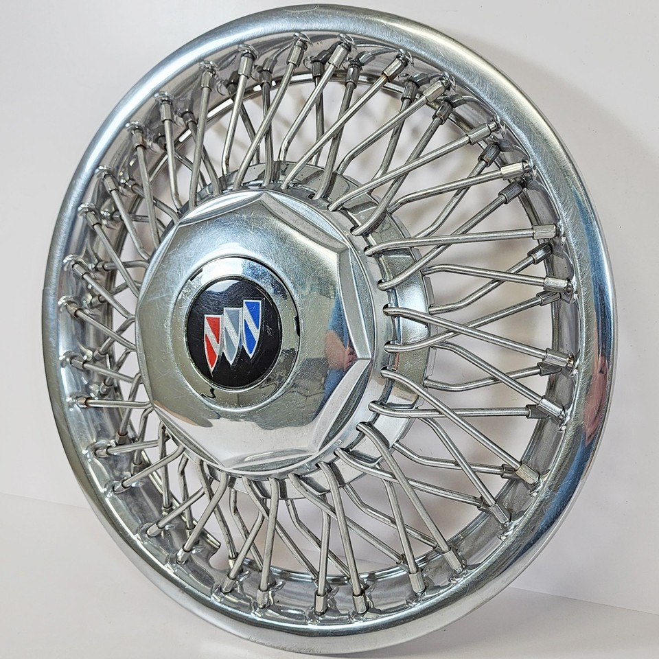 ONE 1985-1987 Buick Park Avenue # 1111A 14" Wire Hubcap / Wheel Cover ...