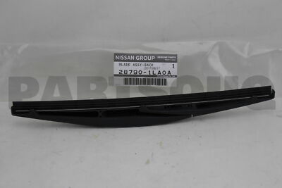 287901LA0A Genuine Nissan BLADE ASSY-BACK WINDOW WIPER 28790-1LA0A | eBay