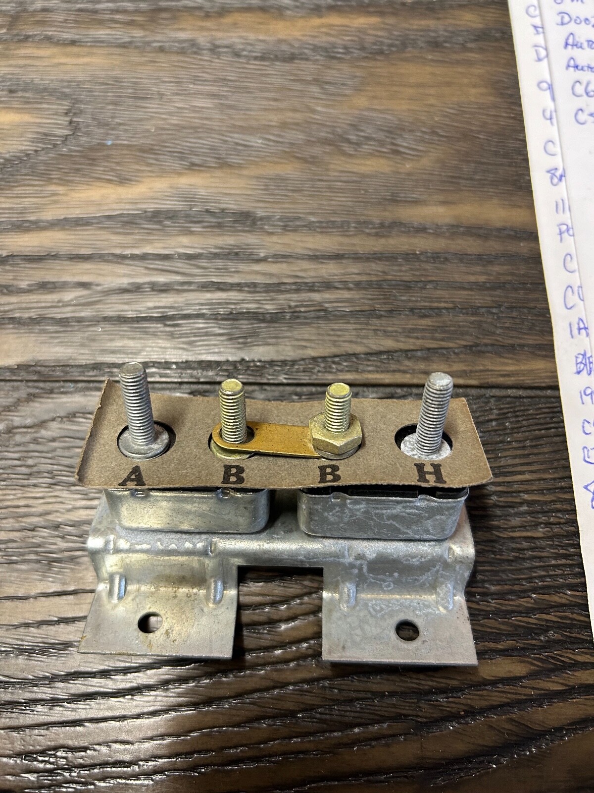 NOS 1946 1947 1948 FORD GAUGE CIRCUIT BREAKER DASH INSTRUMENT CLUSTER ...