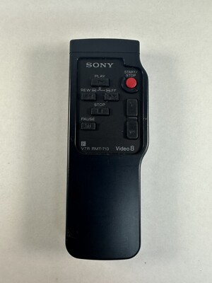 Sony Video 8 Remote Control VTR RMT-713 | eBay