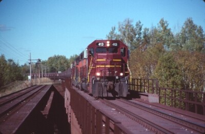 DMIR 413 SD-45-2Tr UNITAC BURNETT MN (MISSABE) ORIGINAL SLIDE 10-08-05 T20-9 | eBay