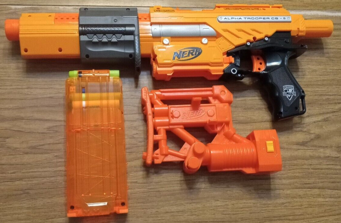 Nerf Elite Alpha Trooper Cs 12