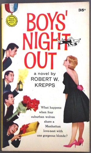 BOYS NIGHT OUT - Krepps / 1962 MTI Movie Tie-in Kim Novak James Garner ...