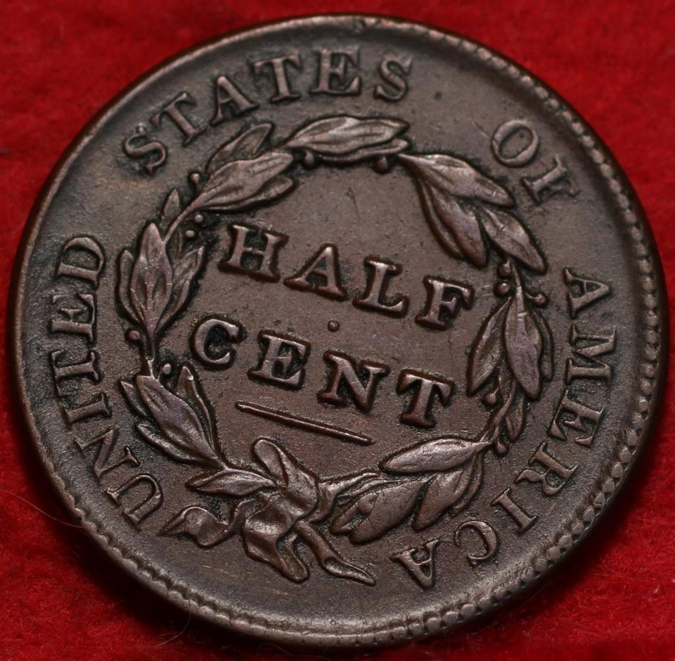 1829 Philadelphia Mint Copper Classic Head Half Cent | eBay