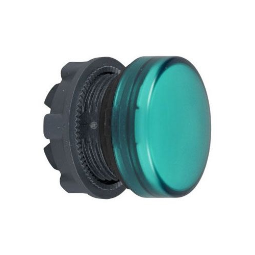 Schneider Electric ZB5AV033, 22 MM, Green Pilot Light Head for Integral ...