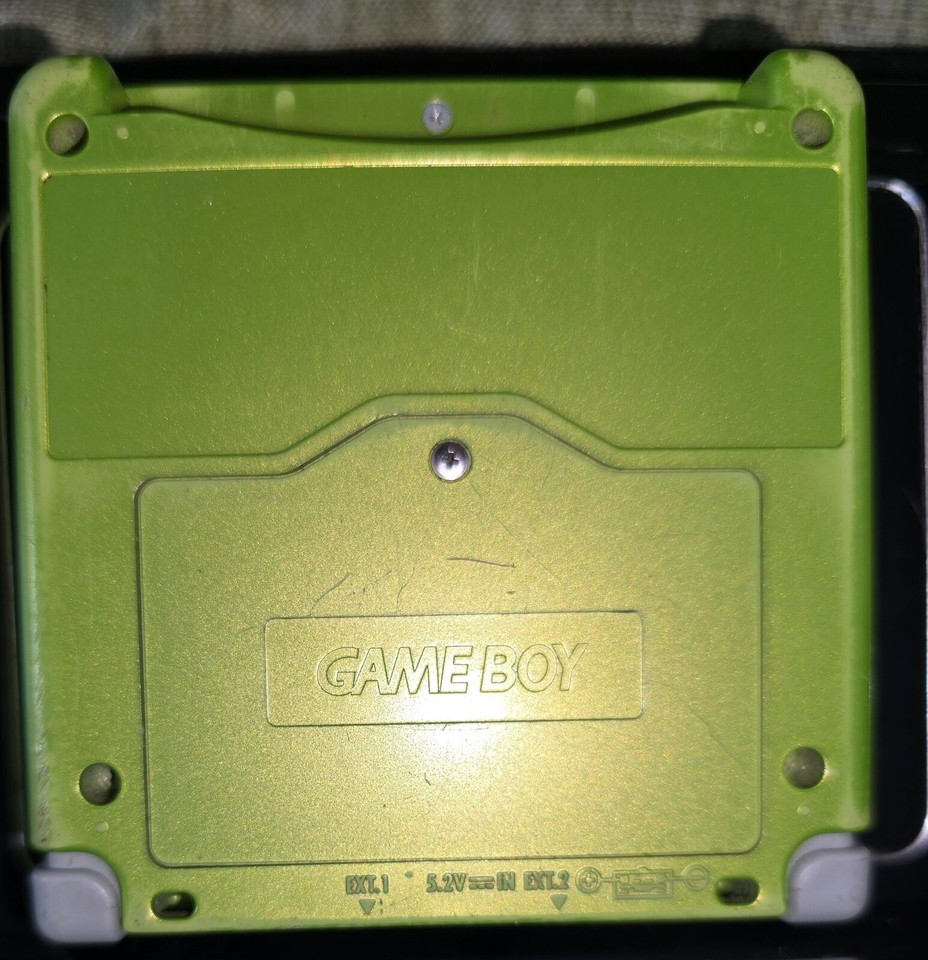 Nintendo/ Game Boy Advance SP/ Lime Green & Orange Shrek Edition/ 001 ...