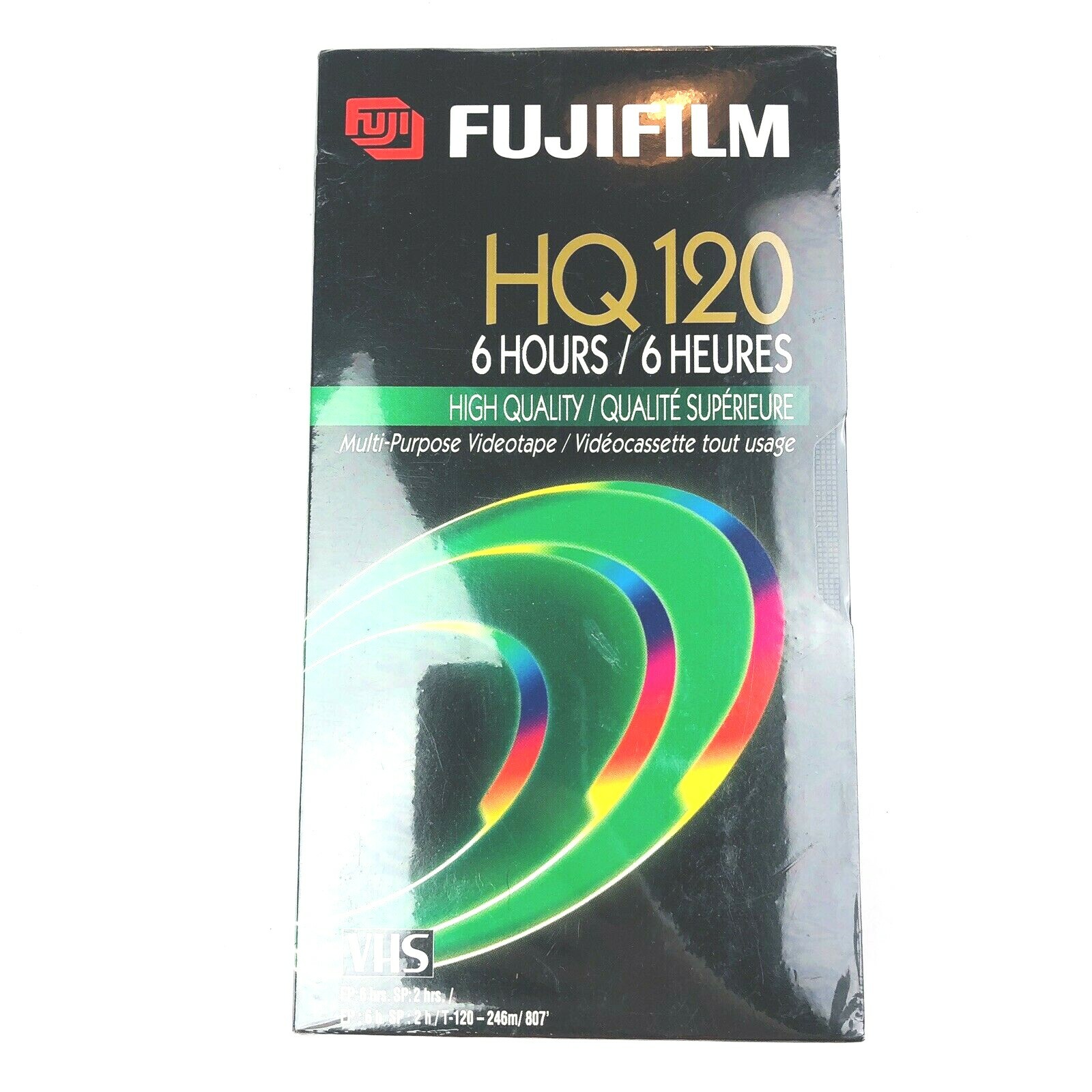 Fujifilm HQ T-120 Blank VHS Tape for sale online | eBay