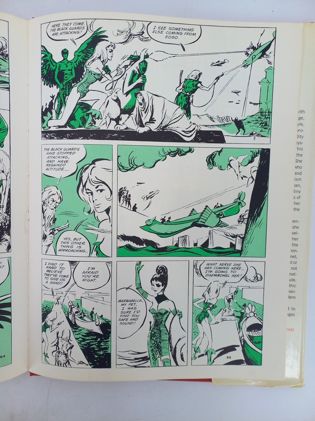 Barbarella Hardcover 1st U.S. edition Graphic Novel w/ dust jacket ...