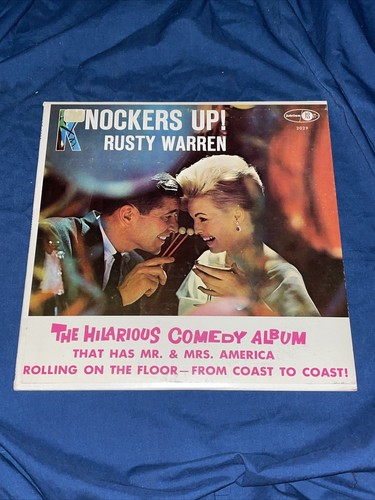 33 RPM LP Record Rusty Warren Knockers Up Comedy Album Jubilee Records ...